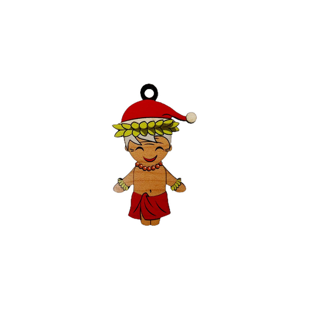 HULA FAMILY GRANDPA - MINI ORNAMENT – CocoNene Hawaii