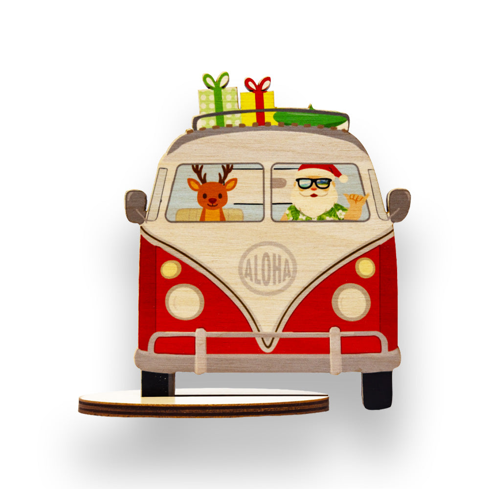 Santa Reindeer Van Single | CocoNene Hawaii