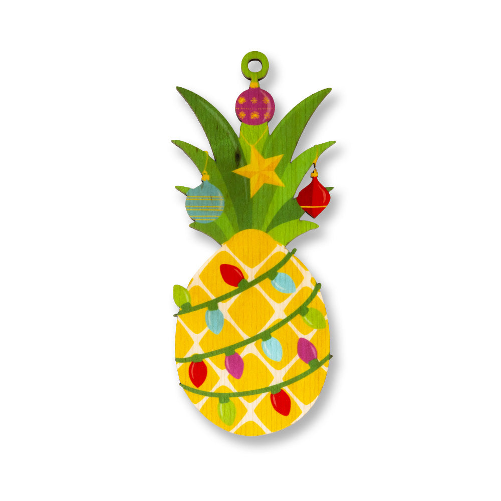 Holiday Pineapple Ornament | CocoNene Hawaii