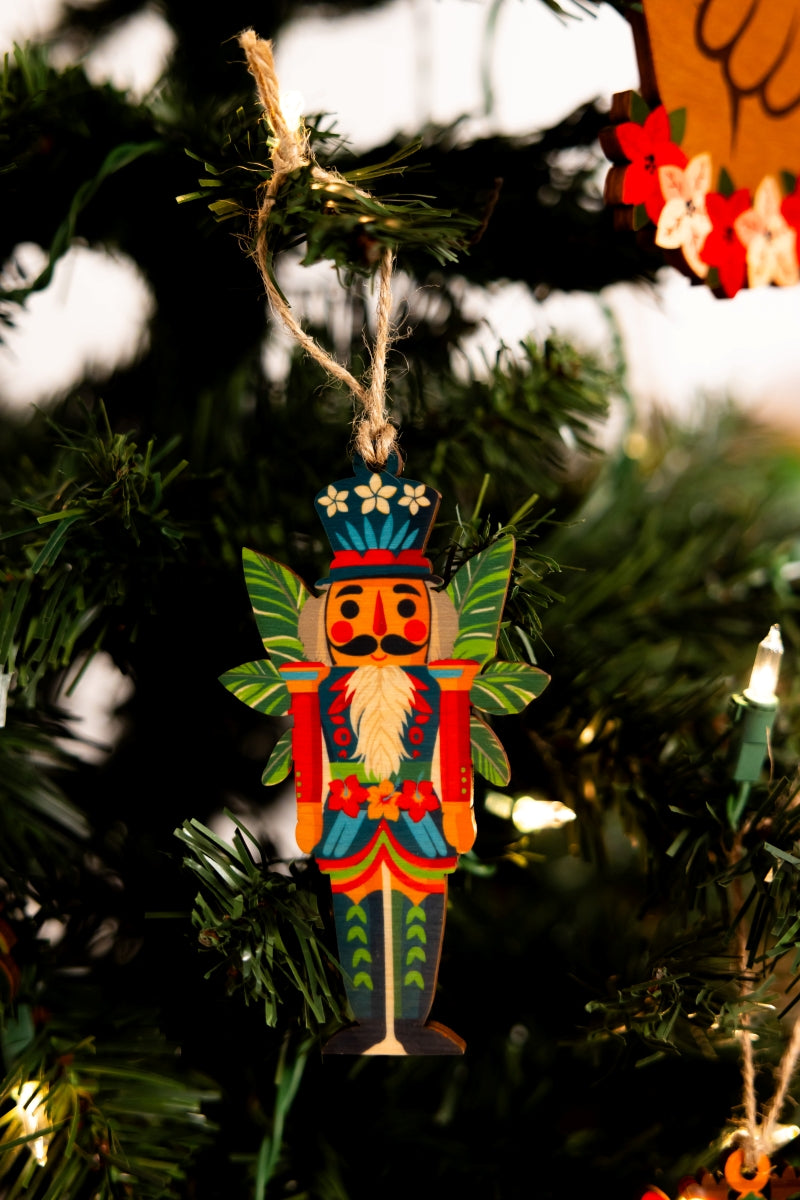 Tropical Nutcracker Ornament | CocoNene Hawaii